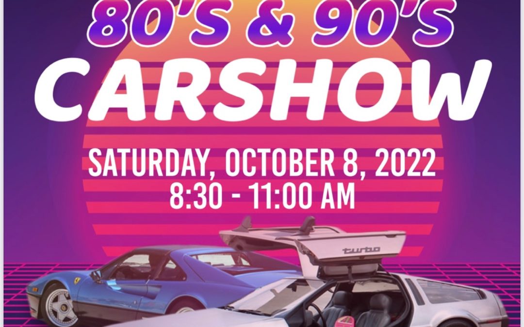 80’s & 90’s Car Show - Fort Worth Aviation Museum